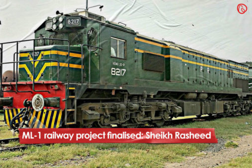 ML-1 railway project finalised: Sheikh Rasheed | Graana.com