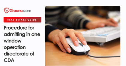 Procedure for admitting in one window operation directorate of CDA ...