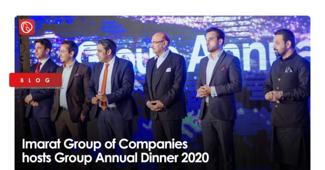 Imarat Group of Companies hosts Group Annual Dinner 2020 | Graana.com