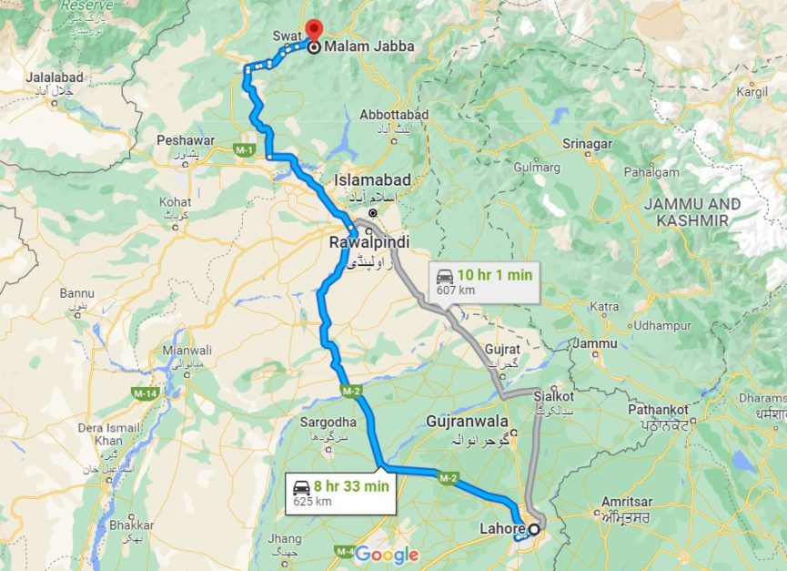 How to Reach Malam Jabba in Swat Valley | Graana.com