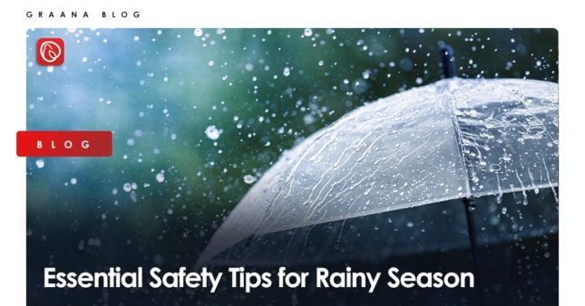 Essential Safety Tips for Rainy Season | Graana.com