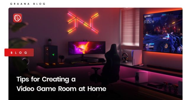 Tips for Creating a Video Game Room at Home | Graana.com