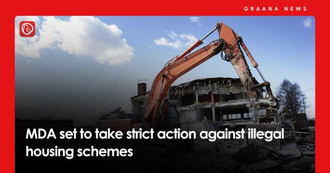 MDA set to take strict action against illegal housing schemes | Graana.com
