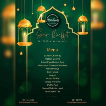 Discover the Best Sehri Buffet in Islamabad | Graana.com