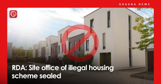 RDA: Site office of illegal housing scheme sealed | Graana.com