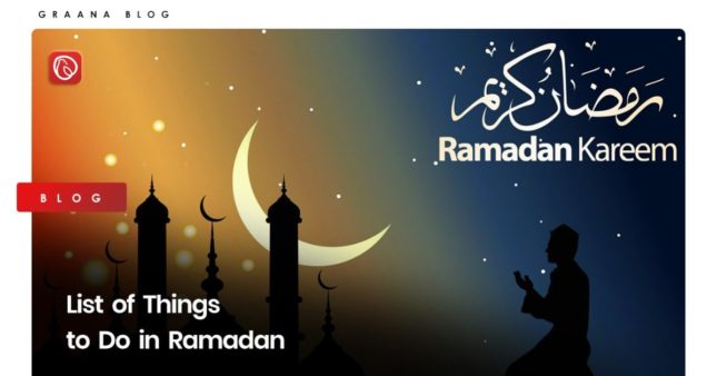 List Of Things To Do in Ramadan | Graana.com