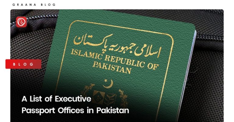 A List of Executive Passport Offices in Pakistan | Graana.com