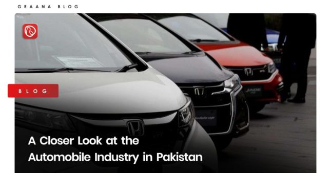 A Closer Look at the Automobile Industry in Pakistan