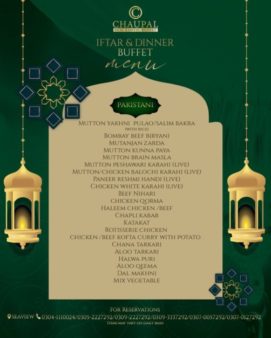 Top Iftar Buffet Places in Karachi | Graana.com