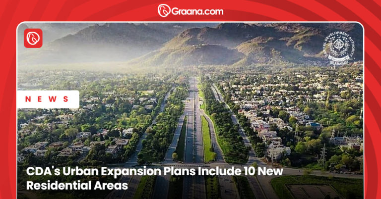 CDA's Urban Expansion Plans Include 10 New Residential Areas | Graana.com