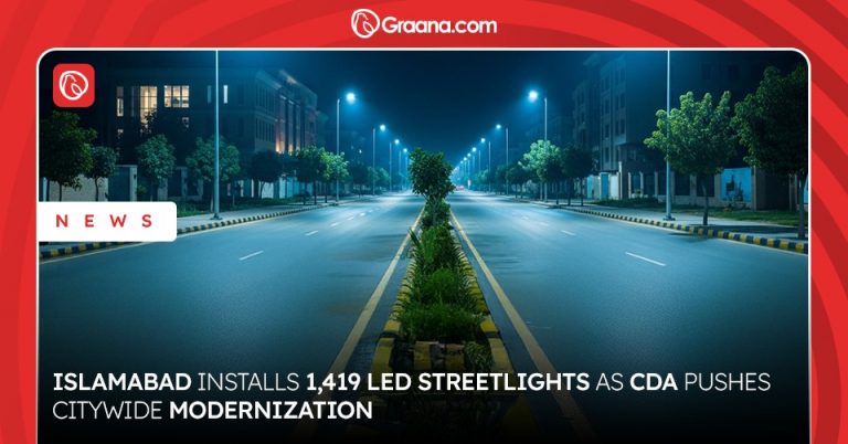 Islamabad Installs 1,419 LED Streetlights as CDA Pushes Citywide ...